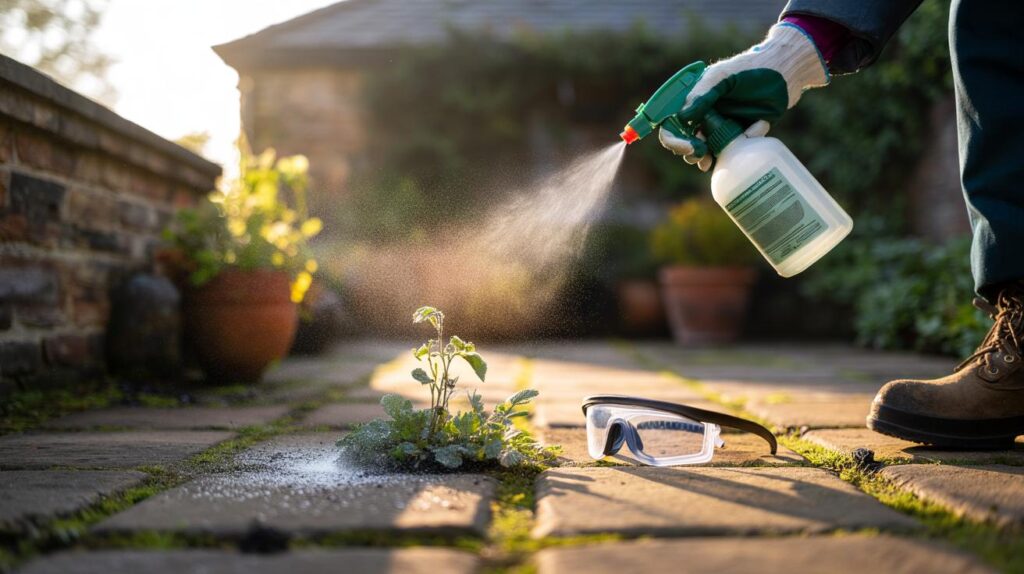 Vinegar spray banishes weeds from patios – how acetic acid disrupts ...